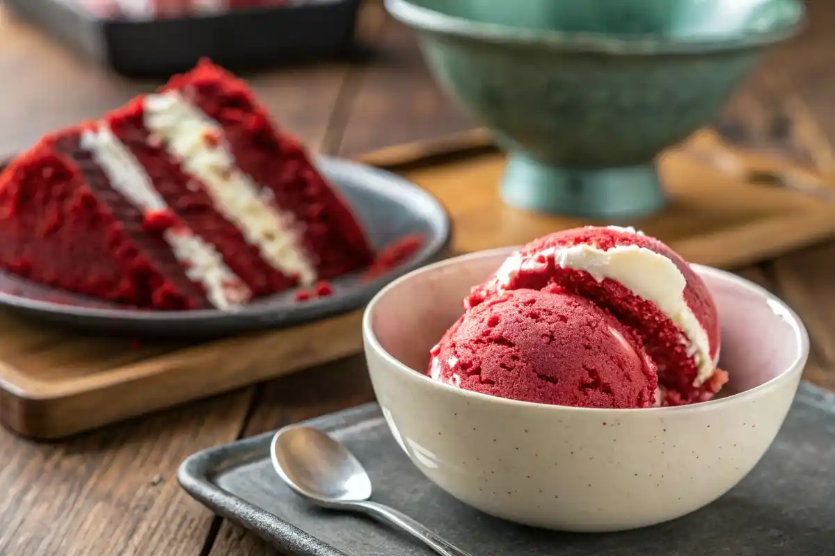How To Make Red Velvet Cake Ice Cream At Home